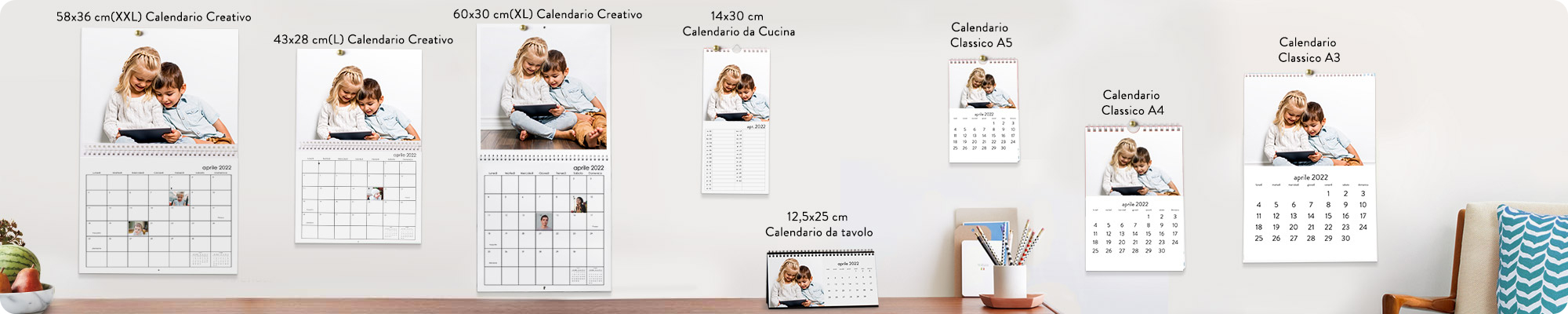 Calendari Personalizzati | FotoCalendari | Snapfish IT