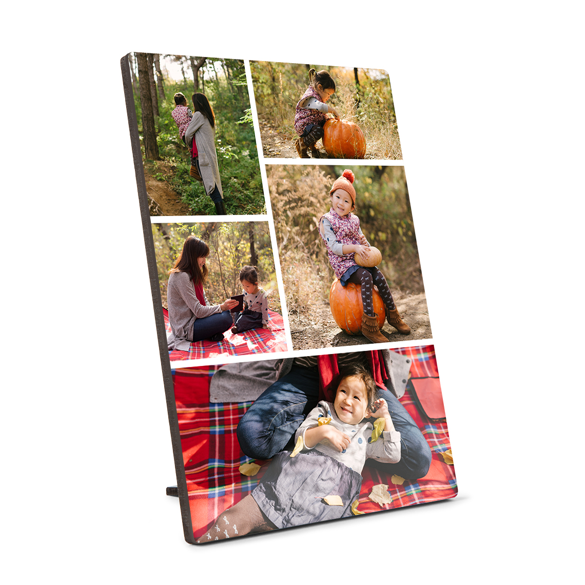 Personalized 5x7 Collage Photo Tabletop Panels | Snapfish