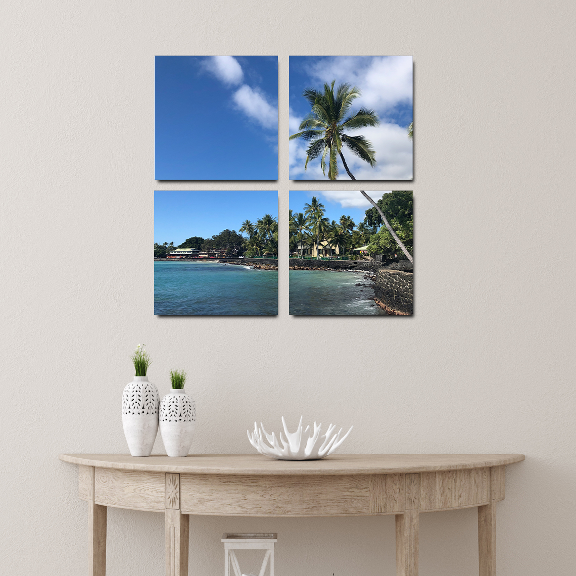 Split Photo Tile, Set of 9, Square | Split Photo Tile Sets | Home Décor ...