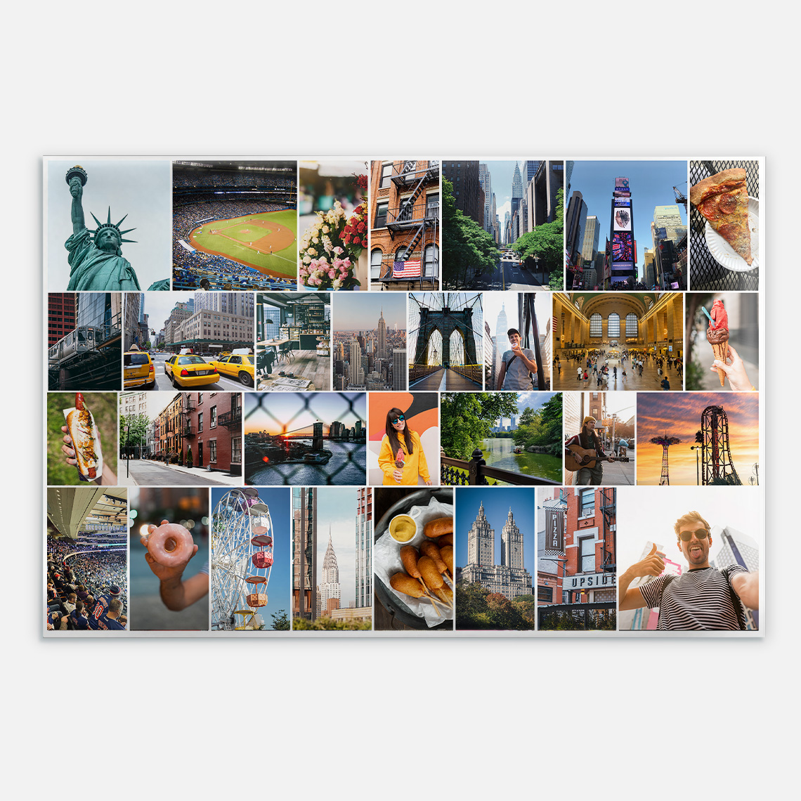 Create Collage Poster Prints | 100x75cm Poster Prints | Snapfish IE