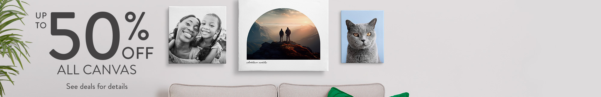 Canvas Prints | Made in the UK | Photo Canvas | Snapfish UK