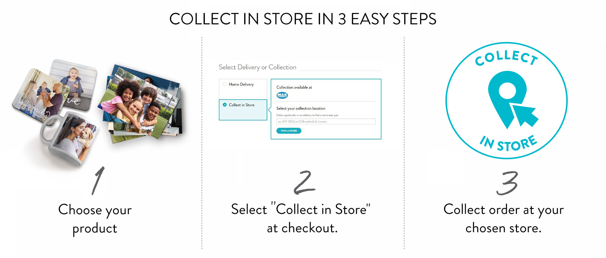 Collect in Store | Prints from 1 hour | Snapfish UK